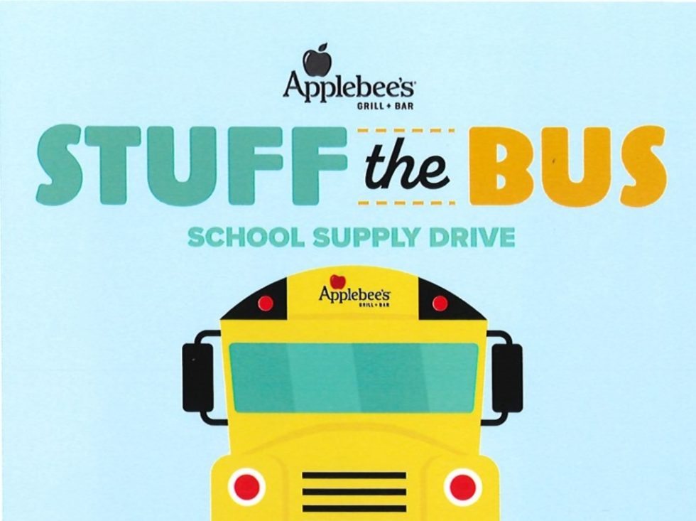 Applebee’s “Stuff the Bus” Fundraiser | Sonora Elementary School